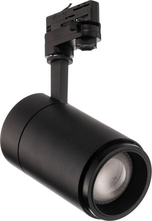 Arcchio LED Stromschienenstrahler Nanna in Schwarz aus Aluminium (1 flammig,) Arbeitszimmerleuchte