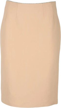 Elisabetta Franchi Femme, Jupes, Beige, Taille: 34 FR Gonna Longuette