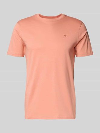 Scotch & Soda Regular Fit T-Shirt mit Logo-Stitching