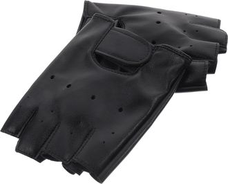 Valiclud Kinder Halbfinger Handschuhe Aus Leder rutschfeste Sporthandschuhe F&uuml;r Outdoor Reiten Und Spielen Universelle Einheitsgr&ouml;&szlig;e Atmungsaktiv Und Sch&uuml;tzend