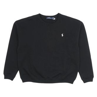 Polo Ralph Lauren Femme, Sweatshirts et sweats &agrave; capuche, Noir, Taille: 42 FR Classic Pony Crewneck
