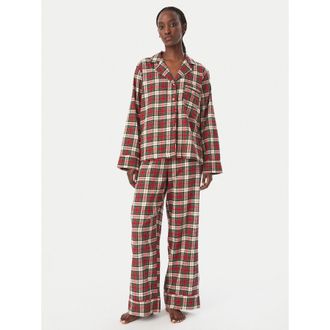 Polo Ralph Lauren Pyjama 4P0702 Rot Relaxed Fit