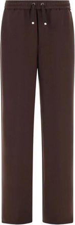 Herno Femme, Pantalons, Brun, Taille: 42 FR Pantalon &agrave; Cordon de Serrage