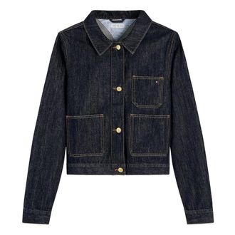 Tommy Hilfiger Femme, Vestes, Bleu, Taille: 42 FR Lady Jacket Rinse