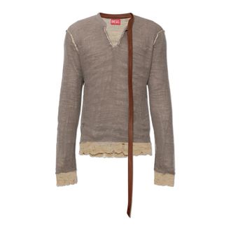 Diesel K-Daianeris Pullover - - Knitwear - Herren - Beige - XL