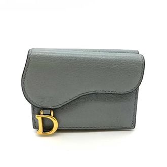 Dior Pre-owned Leder Portemonnaies - - Pre-owned - Damen - Grau - ONE SIZE