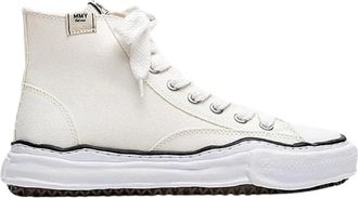 Miharayasuhiro Mihara Yasuhiro, Homme, Chaussures, Blanc, Taille: 39 EU Peterson Original Sole Canvas High-top Baskets