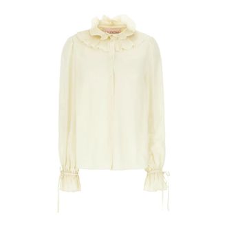 Valentino Garavani Damen, Blusen & Hemden, Beige, MGröße