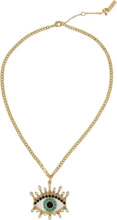 Kurt Geiger Anh&auml;nger-Halskette - - Accessories - Damen - Gelb - ONE SIZE