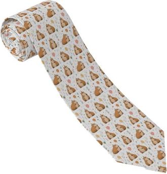 Generic Cravate Impression DAnniversaire Pour Cochon DInde Tendance Tie Formelle Cravates Homme Pour Affaires F&ecirc;te Accessoires