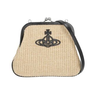 Vivienne Westwood Femme, Sacs, Beige, Taille: ONE Size Vivienne Shoulder Bag
