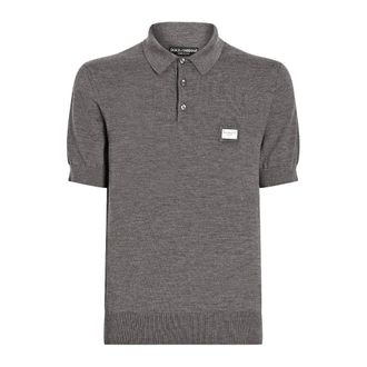 Dolce & Gabbana Polo - - Tops - Herren - Grau - XS
