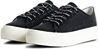 Desigual Femme Shoes_Street Demi-Logo 2000 Noir Basket, 41 EU