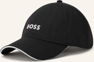 HUGO BOSS Cap Lach schwarz
