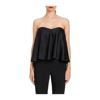 Twinset Top Bustier - Femme - Tops - Noir - Taille: 40 FR