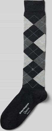 Burlington Kniestrümpfe mit geripptem Abschluss