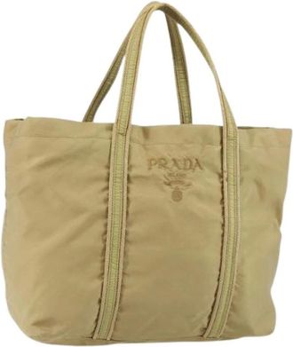 Prada Damen, Pre-Owned, Beige, ONE SIZEGröße