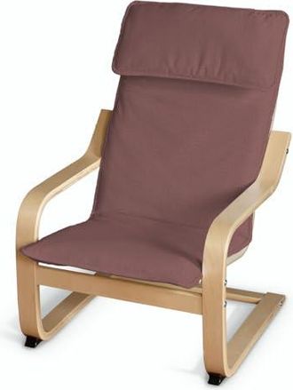 Dekoria Dekoria Coussin de rechange pour si&egrave;ge enfant Po&auml;ng Housse mod&egrave;le Po&auml;ng clair - Velours