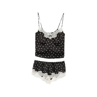 MC2 Saint Barth Pyjamas - Femme - V&ecirc;tements de nuit et de d&eacute;tente - Noir - Taille: 40 FR