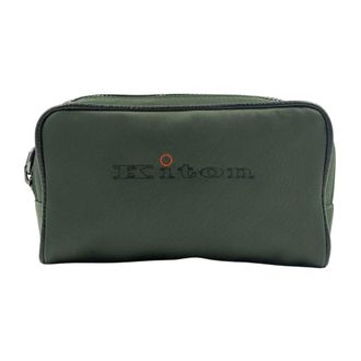 Kiton Pochette Regular Solid - - Bags - Herren - Gr&uuml;n - ONE SIZE