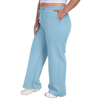 Generic Pantalon Jogging Femme D&eacute;contract&eacute; Jambe Large Polaire Pantalon de Surv&ecirc;tement Taille Elastique Confortable Ample 2026 Id&eacute;al pour Les Femmes en rondeu