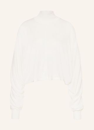 Alaia Ala&iuml;a Pullover Aus Leinen weiss