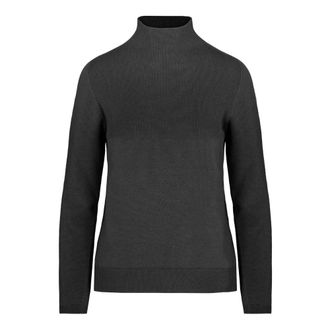 Bomboogie Femme, Pulls, Noir, Taille: 42 FR Pull sans couture &agrave; col roul&eacute;