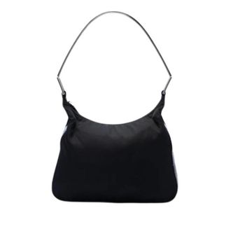 Prada Sac bandouli&egrave;re en nylon pr&eacute;-aim&eacute; - Femme - Pre-owned - Noir - Taille: ONE Size