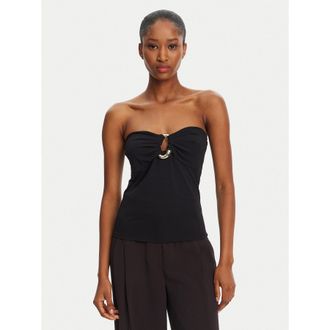 Patrizia Pepe Patrizia Pepe Top 2M4460/J129-K103 Schwarz Regular Fit