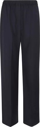 Max Mara Femme, Pantalons, Bleu, Taille: 36 FR Wide Pantalons