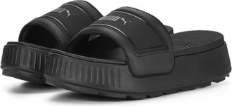 Puma Puma Athletic/Sport Leisure Shoe Karmen Slide, Puma Black-Puma Black, 389073-01, 40.5 EU