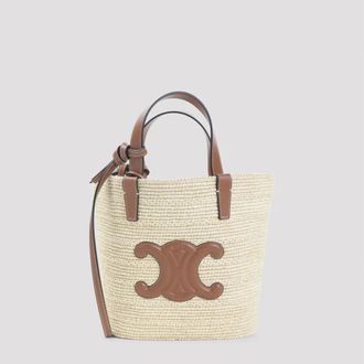 Celine Hobo Bags - Natural Beige Raffia Shoulder Bag - Gr. unisize - in Beige - f&uuml;r Damen