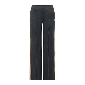 Casablanca Cafe Stripe Hose - - Trousers - Damen - Blau - M