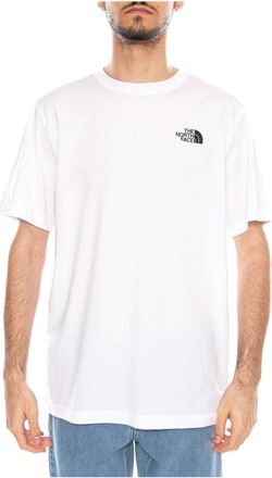 The North Face Homme, Sport, Blanc, Taille: 2XL Mountain Sketch SS Tee
