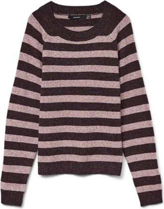 Vero Moda Pull en Maille VMDOFFY Pull-Overs Winetasting L Winetasting L