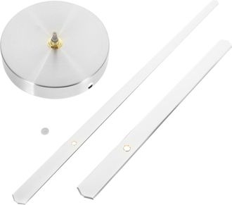 Amosfun Selbstgemacht Wanduhren Uhrwerk Metallzeiger Geräuschloser Scanner Präzisionsuhrwerk Für Heimwerker Reparatur Und Austausch