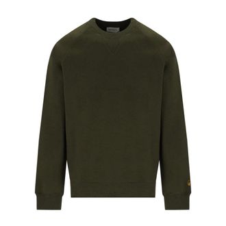Carhartt Work in Progress Chase Sweatshirt - - Knitwear - Herren - Gr&uuml;n - S