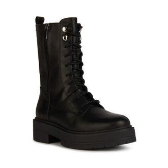 Geox Schwarze Spherica EC7 Stiefeletten - - Shoes - Damen - Schwarzk - 40 EU