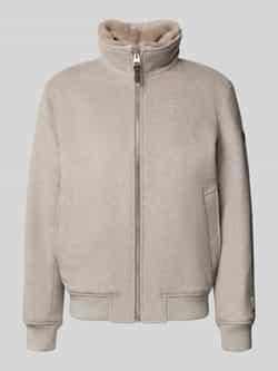 Joop Regular Fit Bomberjacke aus Woll-Mix mit Kaschmir-Anteil Modell Milton