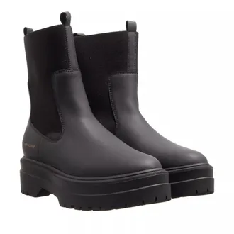 Tommy Hilfiger Stiefel & Boots - Feminine Seasonal Utility Boot - Gr. 38 (EU) - in Schwarz - f&uuml;r Damen