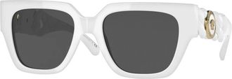 Versace Femme, Accessoires, Blanc, Taille: 53 MM Lunettes de soleil