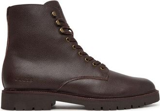 Guess Schn&uuml;rschuhe FMFBRA LEA11 Dunkelbraun