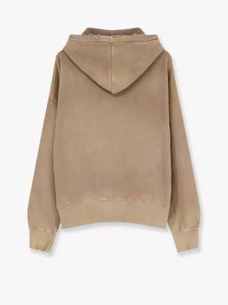 Golden Goose Unisex Cotton Sweatshirt Beige Sweatshirts Sweater