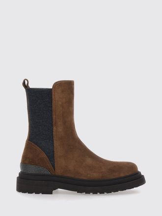 Brunello Cucinelli Stiefel Damen Farbe Earth