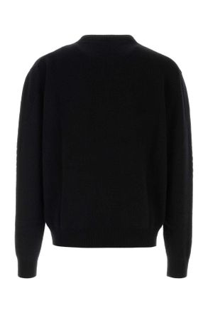 Givenchy Black Exterior: Wool Cashmere Felpe Sweater