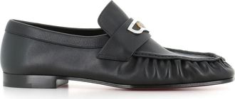 Christian Louboutin Femme, Chaussures, Noir, Taille: 38 1/2 EU Mocallista Flat