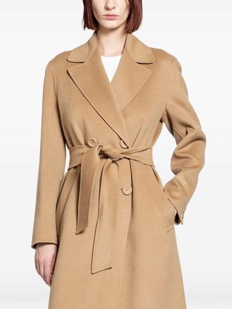 Max Mara manteau Canneti &agrave; boutonni&egrave;re crois&eacute;e - Tons neutres