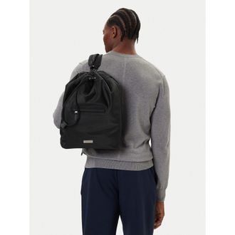 Calvin Klein Rucksack Calvin Klein Sleek Drawstring Sling LV04D3145G Schwarz