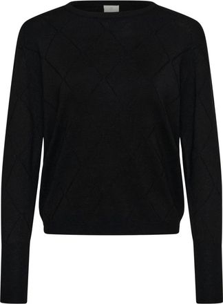 Kaffe Damen, Strickwaren, Schwarzk, XLGr&ouml;&szlig;e