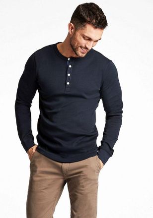 Lindbergh Langarmshirt T-Shirt (Langarm) Slim Fit